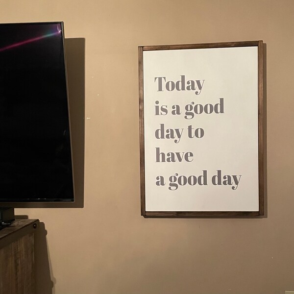Good Day to Have A Good Day Sign | Christian Signs | Living Room Decor ...