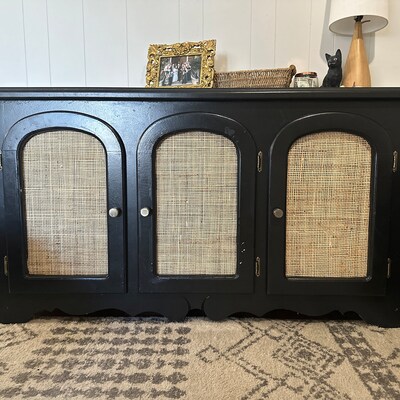 Rhombic Pattern Natural Cane Sheet Rattan Closed Weave Cane Webbing ...