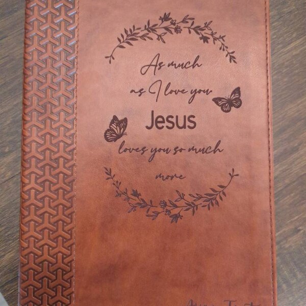 Personalized KJV Bible, Everyday Study Bible, Custom Bible Engraved ...