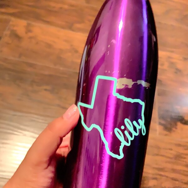 State Decal Sticker | Personalized State Gift | Any State | Name and ...