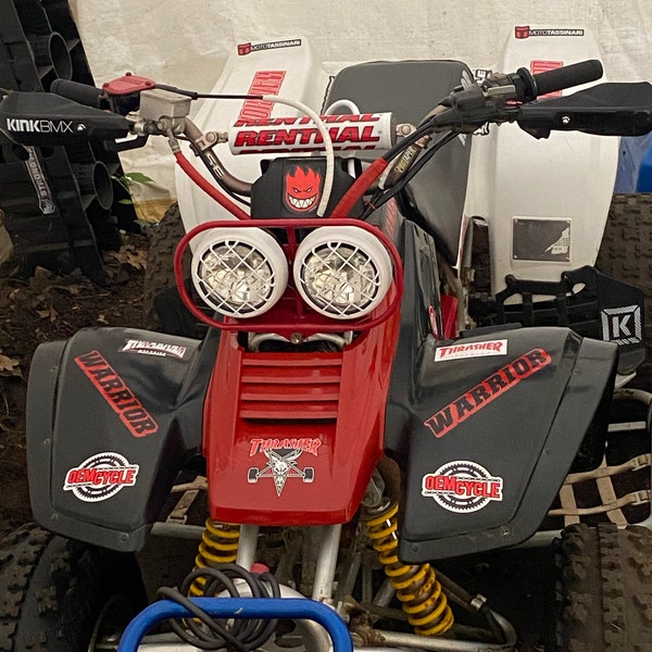 Warrior 350 - YFM Quad Decals ATV Banshee - Sticker Kit - Etsy
