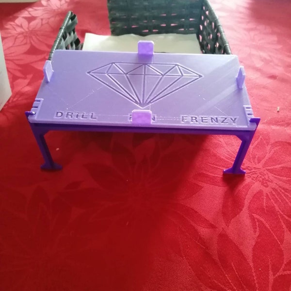 3D Printed 5D Diamond Painting Tray Table for Slanted Surfaces ...