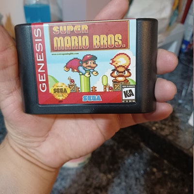 Super Mario Bros Sega Genesis Game Classic - Etsy Canada