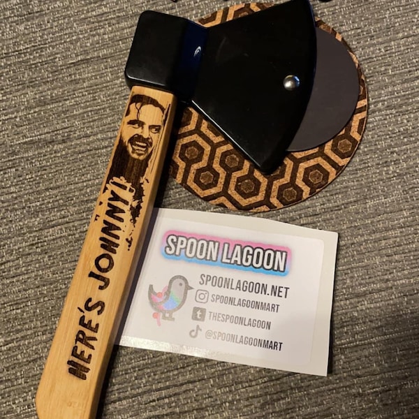 The Shining Inspired Pizza Cutter // Here's Johnny - Jack Torrance ...