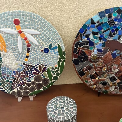 50 Small Ceramic Tiles, Square Ceramic Tiles, Small Square Tiles, Tile ...