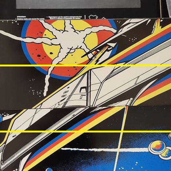 Donkey Kong 1up Arcade Classics Marquee for Reproduction Header/backlit ...