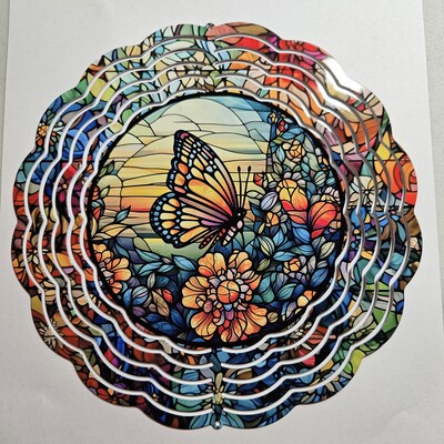 Memorial Wind Spinner PNG Sublimation Design Template, Wind Spinner SVG ...