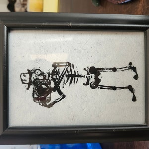 10x10 PHYSICAL PRINT Swamp Skeletons Print on Enhanced Matte Paper - Etsy