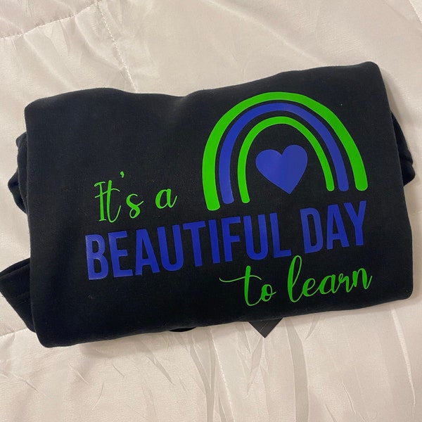 It's a Beautiful Day to Learn Svg, Teacher Shirt Svg, Teacher Svg ...
