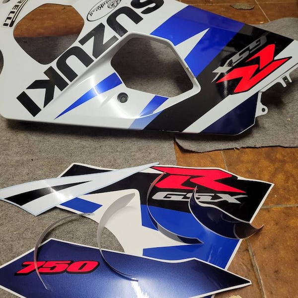 Suzuki GSX-R 600 2003 K3 Complete Replacement Decals Set Full ...