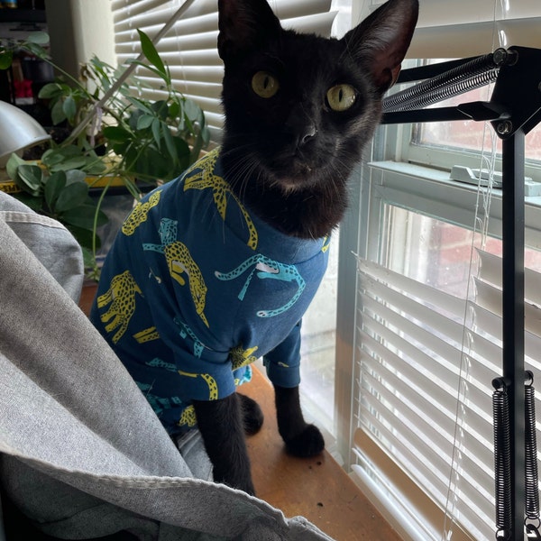 Sphynx Cat Bodysuit Sewing Pattern PDF – Cat Pajamas & Recovery Suit - Etsy