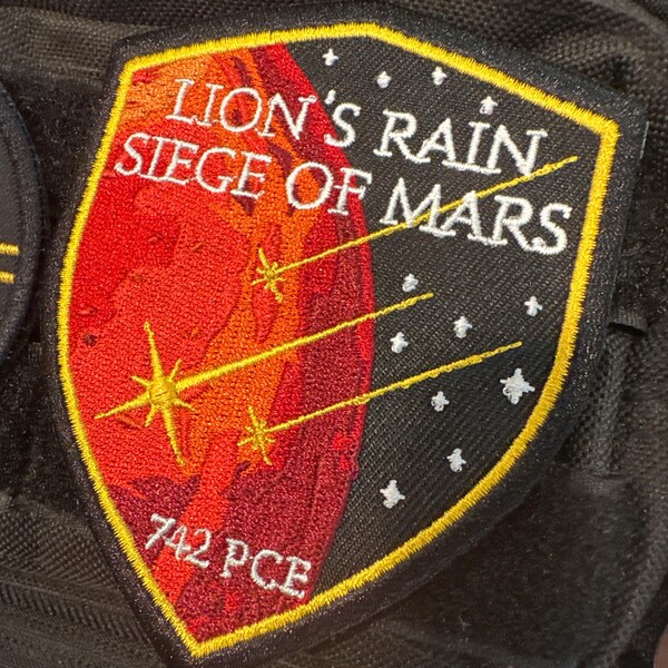 Lion of Mars - Red Rising Inspired Sticker - Etsy