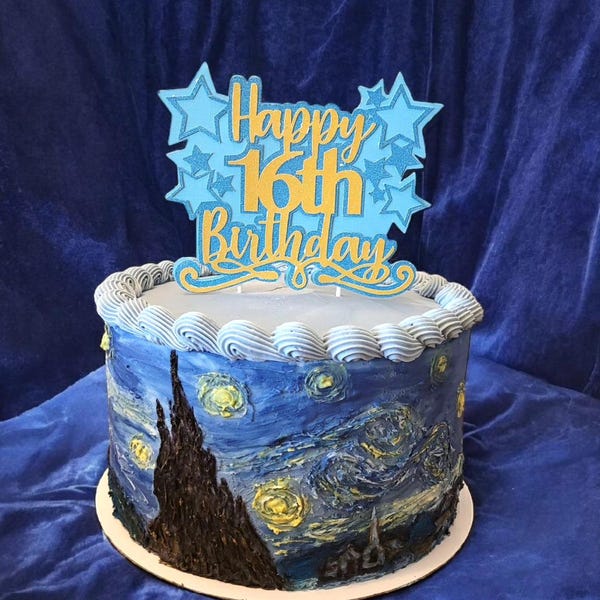 The Starry Night (1889) by Vincent Van Gogh - Etsy Ireland