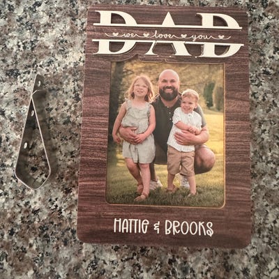 Flower Custom Name Plate for Desk, Customized Acrylic Plate Gift for ...