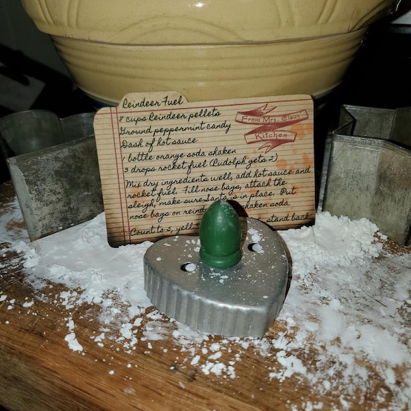 Vintage Christmas Recipe Cards: Mrs. Claus' Secret Recipes (digital ...