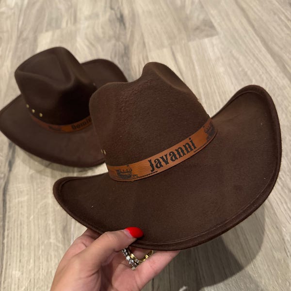 Custom Toddler Cowboy Hat Personalized Toddler Cowboy Hat Custom ...