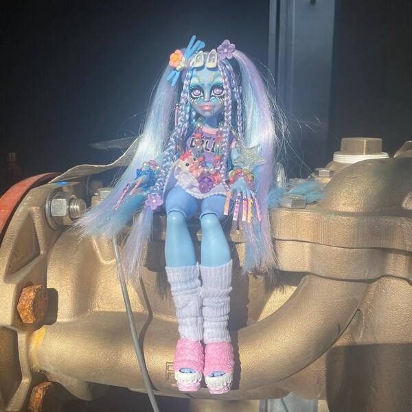 Monster High Gothic Ghoulia OOAK Custom Doll - Etsy