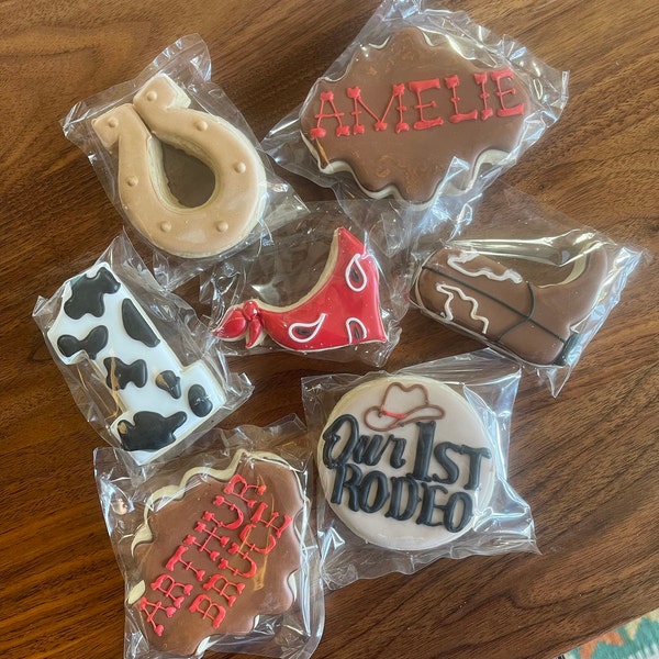 My First Rodeo Cookies - Etsy