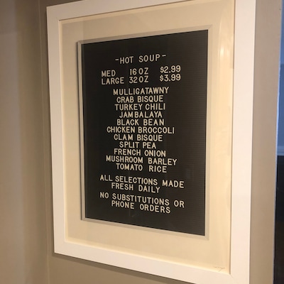 SEINFELD Inspired Poster, Art Print 18 X 24 Seinfeld, Soup Nazi, Mid ...