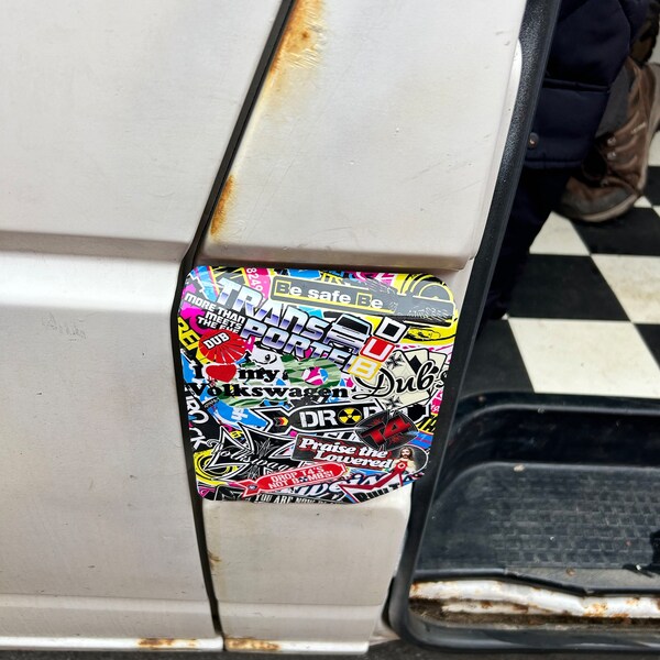 Retro Go Kart Karting Sticker 115 X 95mm - Etsy