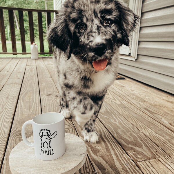 Doodle Mug- Custom Doodle Mug- Goldendoodle Mug- Dog Mom Mug- Dog Mom ...