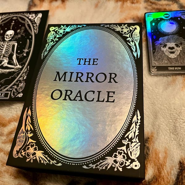 The Mirror Oracle, a 50-card Oracle Deck and Guidebook Companion to the ...