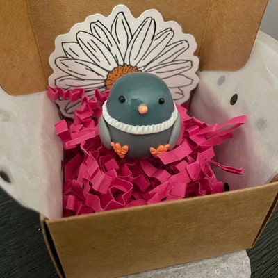 Handmade Polymer Clay Axolotl Desk Friend Sculpture/polymer Clay ...