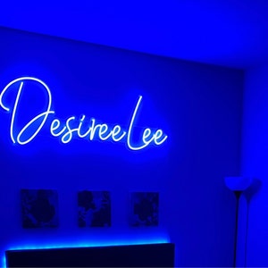 GAME ON Neon Sign Custom Size and Color Neon Lights Decor Game | Etsy