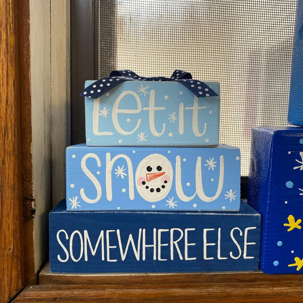 St Patricks Day A Wee Bit Irish Woodenblock Shelf Sitter Stack Green, Tiered Tray, Office ...