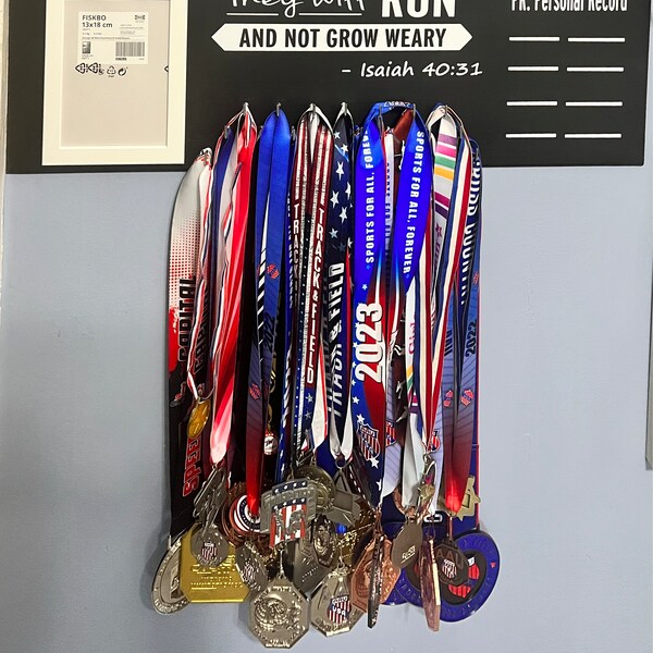 Swimming: Use a Award Rack to Display Your Swimming Ribbons - Etsy