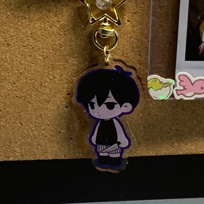OMORI Charms OMORI Keychains Sunny Charm Aubrey Charm Kel Charm Hero ...