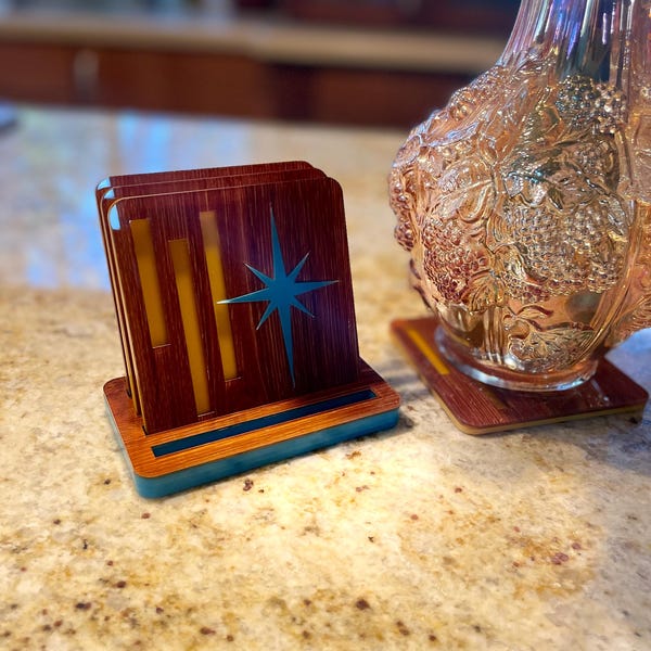 Mid Century Modern Tissue Box Cover | "modline" Design | Retro Style ...