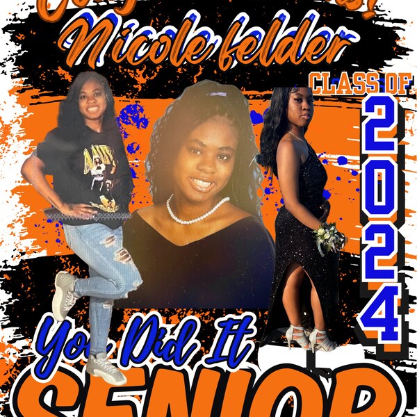 2 Graduation Fan Templates Editable in Canva, 2025 & 2026 Graduation ...