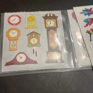 Vintage Rare Sandylion Pierrot Clown Stickers - Etsy