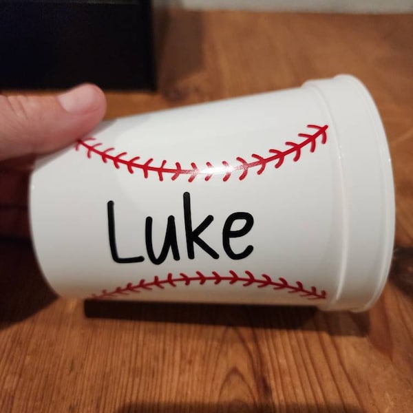Kids Baseball Cup, Kids Softball Cup, Custom Kids Cups, Team Cups ...