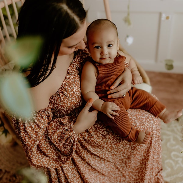 Florence Women's Boho Dress | Floral Vintage Dress for the Maternity ...