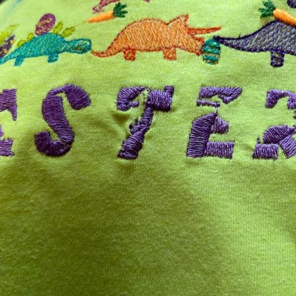 Rafale Embroidery Font, Machine Embroidery Design, Rafale Bx Font ...