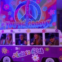 Van Photo Booth Frame Hippie Van Photo Booth Prop Custom Photo Booth ...