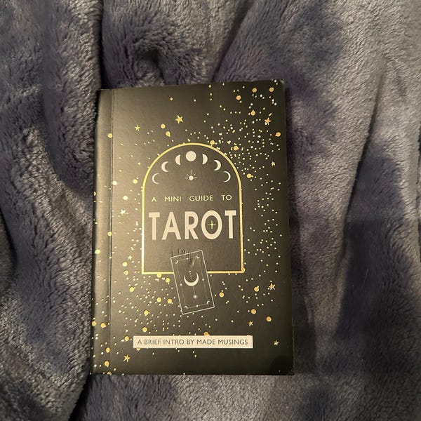 Mini Tarot Deck With Guidebook Mini Tarot Cards With Full Rider Waite Set Pocket Tarot Deck With ...