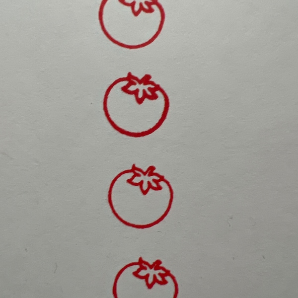 Tomato Stamp - Etsy