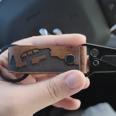 Build Your Own Leather Keychain Inspired by Jeep Grand Cherokee ...