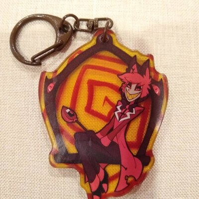 Angel Dust Hazbin Hotel Paper Craft Standee - Etsy