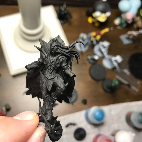 Male Elf Wizard Mini | Dnd Tabletop RPG Miniature | D&D Figurines ...