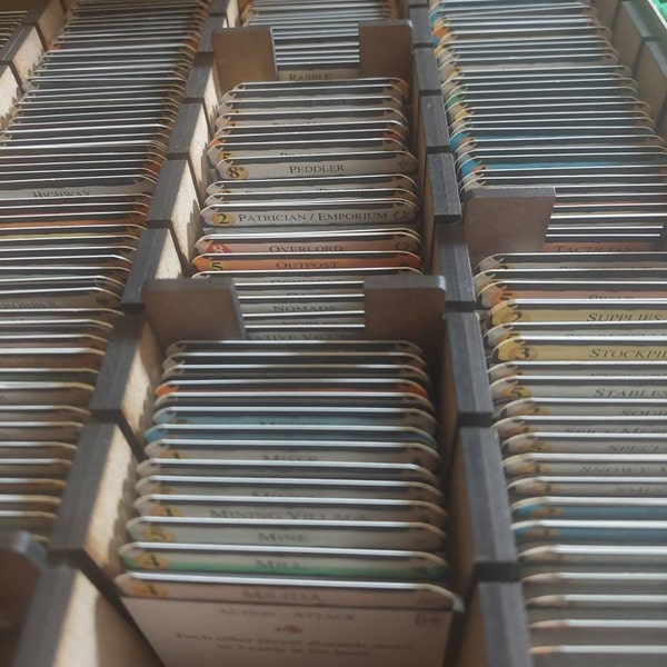 Dominion Card Game - INSERT for Dominion Case - Completely ASSEMBLED ...