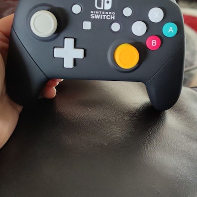 Custom Black Gamecube Themed Nintendo Switch Pro Controller - Etsy