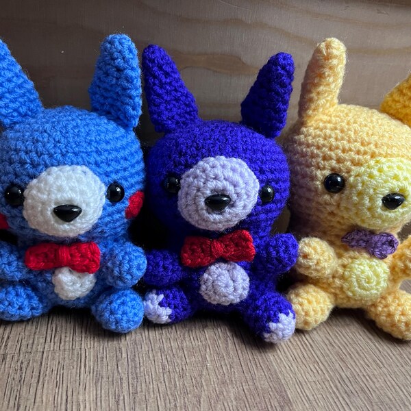 Twig the Deerfox - Hilda Crochet Amigurumi Plushie - Etsy