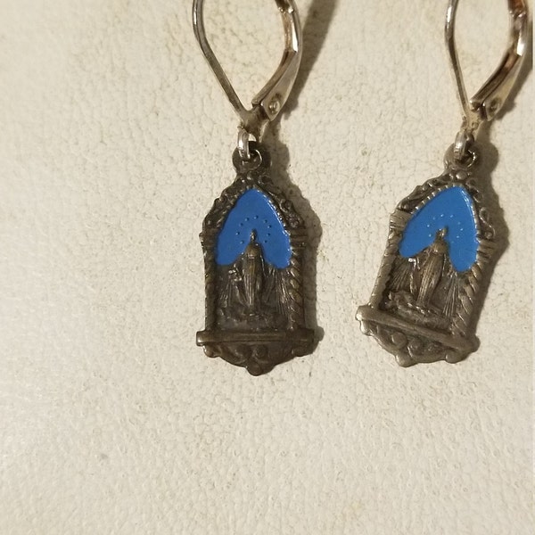 Vintage Religious Filigree Charm Bracelet Sterling Silver Catholic ...