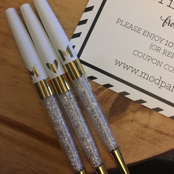 Gold Desk Accessories Gold Pen Personalized Pens Custom Pens Monogram ...