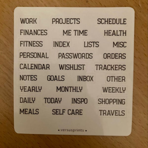 Memo Notepad, Grid Pattern and Wildflowers, Delicate Aesthetic Memo ...