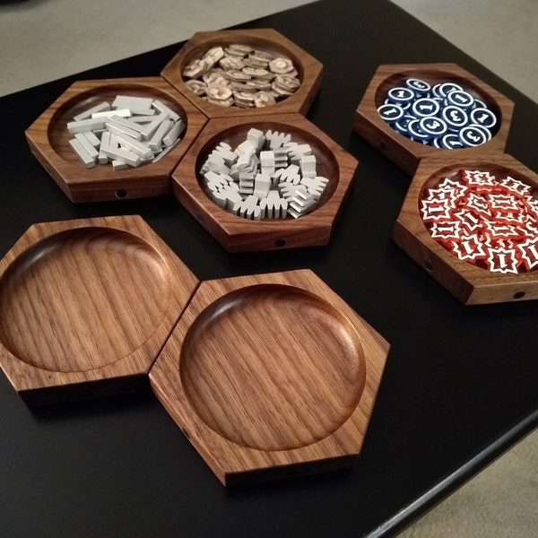Token Tray for Board Games (walnut/maple/cherry & More) - Etsy